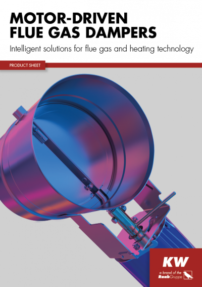 Motor-driven Flue Gas Dampers – Raab-Gruppe